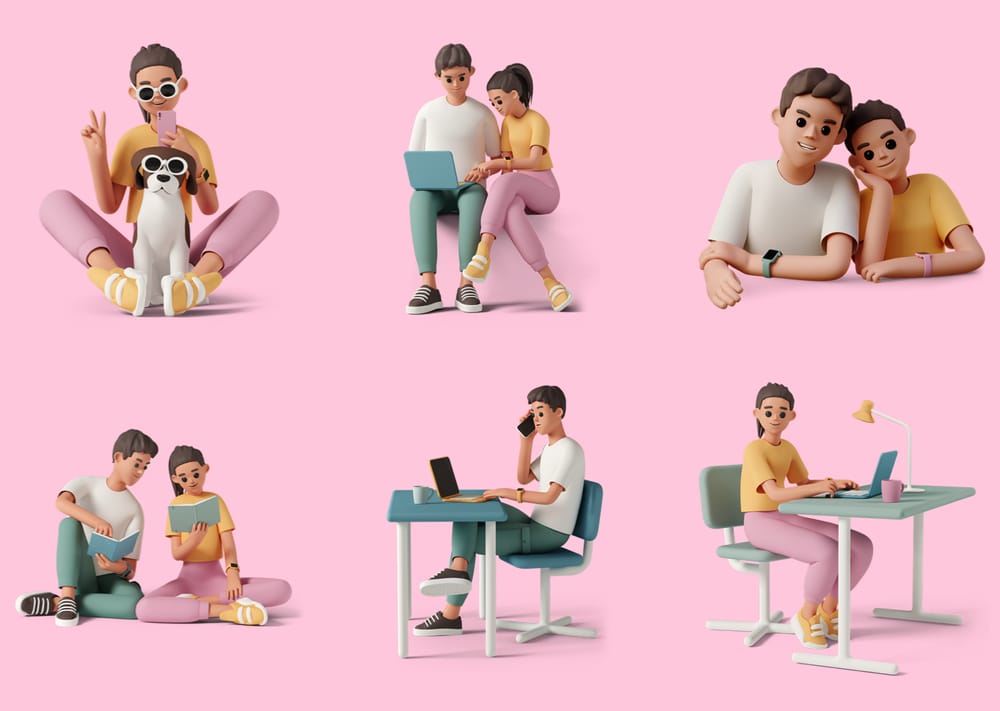 Free Illustrations Library for Your Project